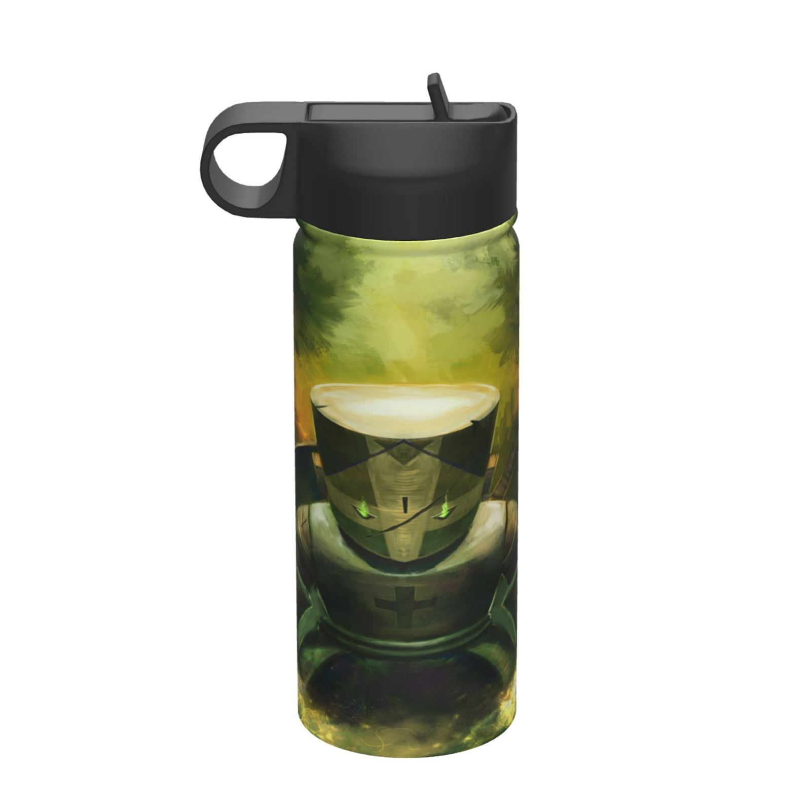 Kids Castle Crashers Water Bottle Vacuum Insulated Stainless Steel Thermos Bottle With Straw ...