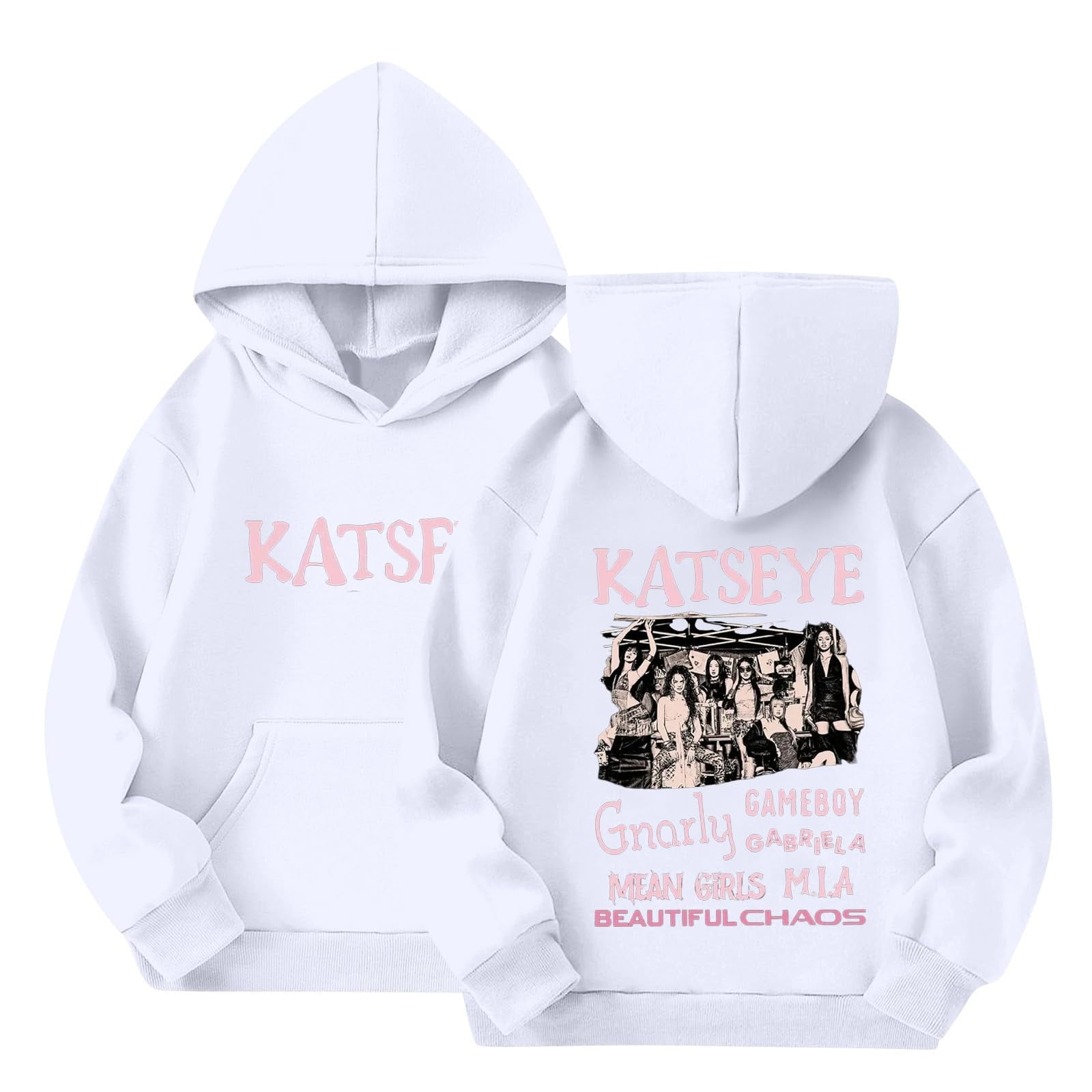 Kids Casual Hooded Sweatshirt with Fashion Print for Girls and Boys ...