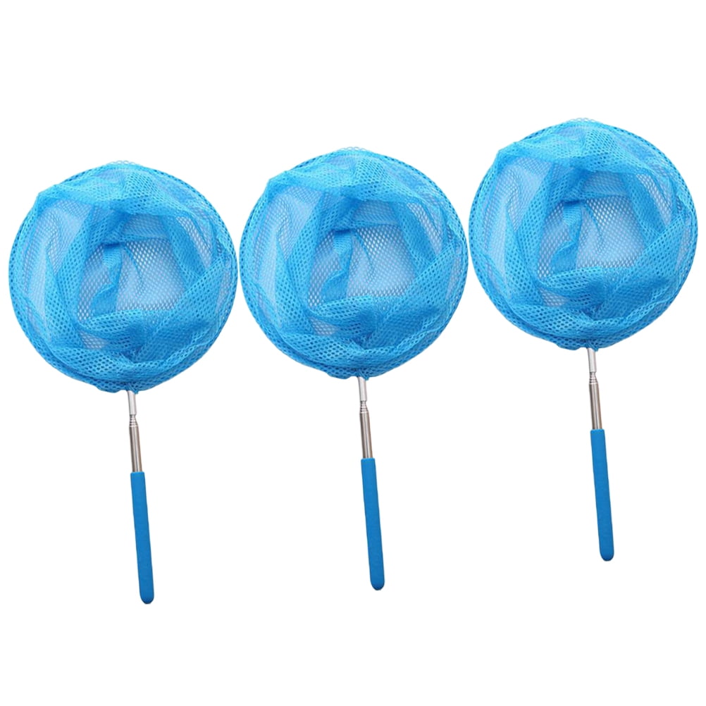 Kids Catching Net Retractable Butterfly Outdoor Playset Child 3 Pcs ...