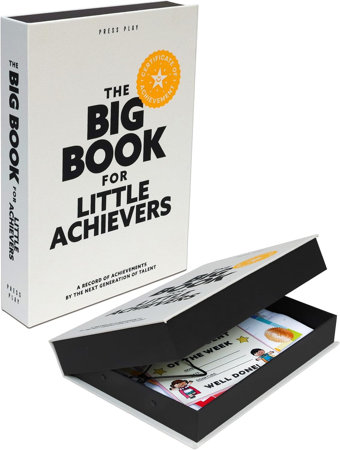 Kids Certificate Album Book, Large Portfolio for Displaying Children's ...
