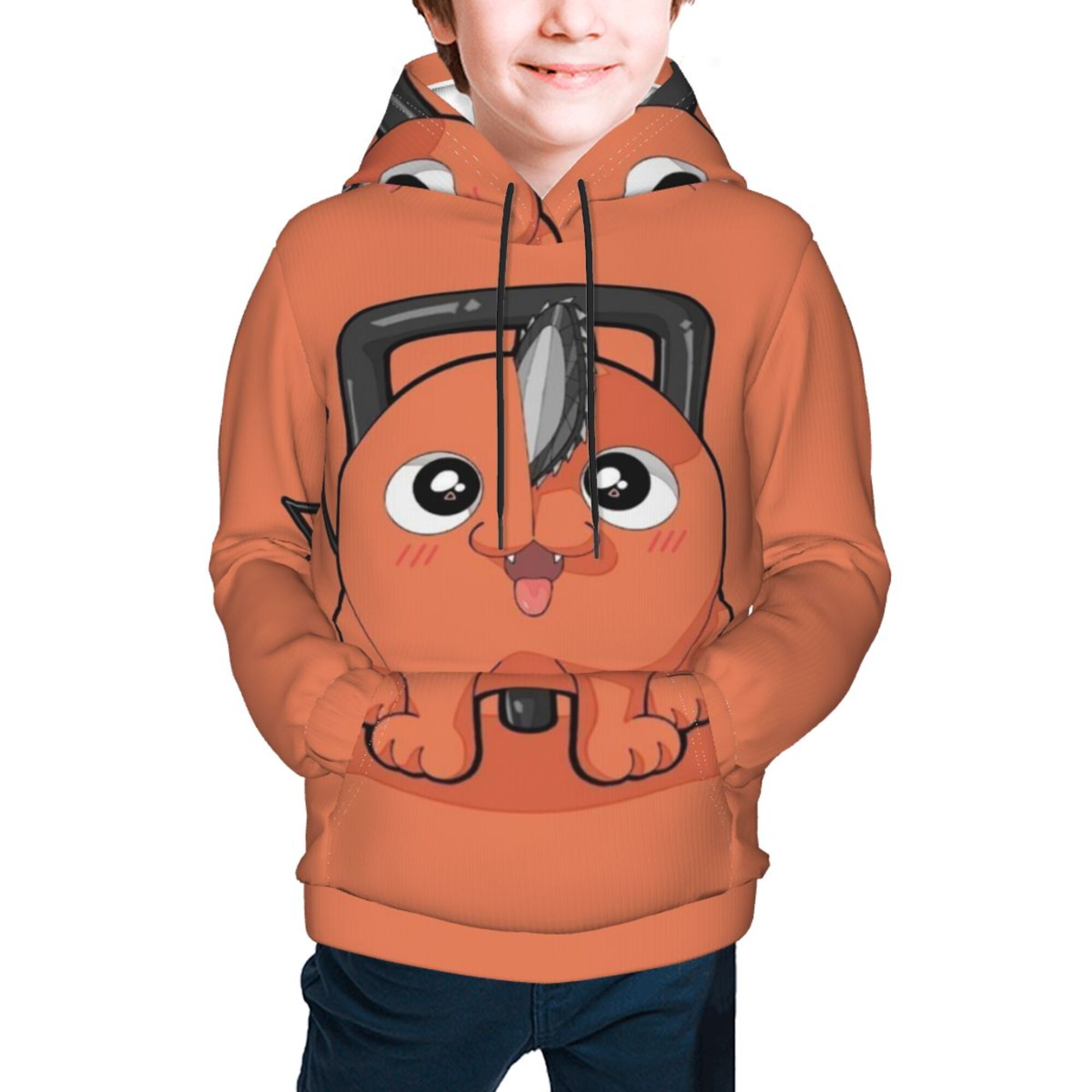 Kids Chai-Nsa,W Anime Men Pullover Hoodie With Pocket 3d Printed ...