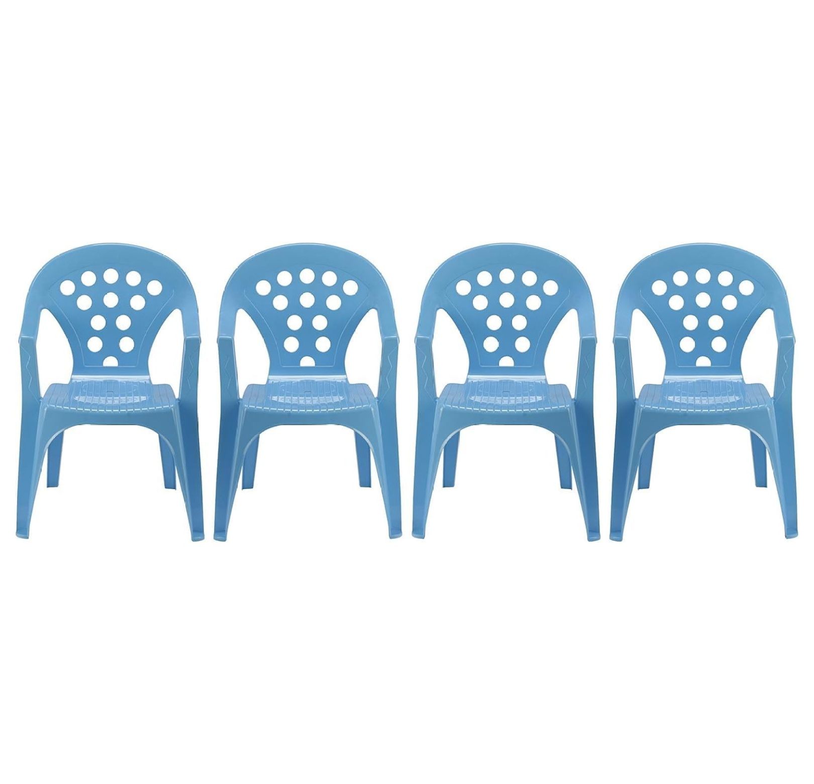 Kids Chairs Stackable - Set of 4 - Lightweight Italy Made Toddler ...