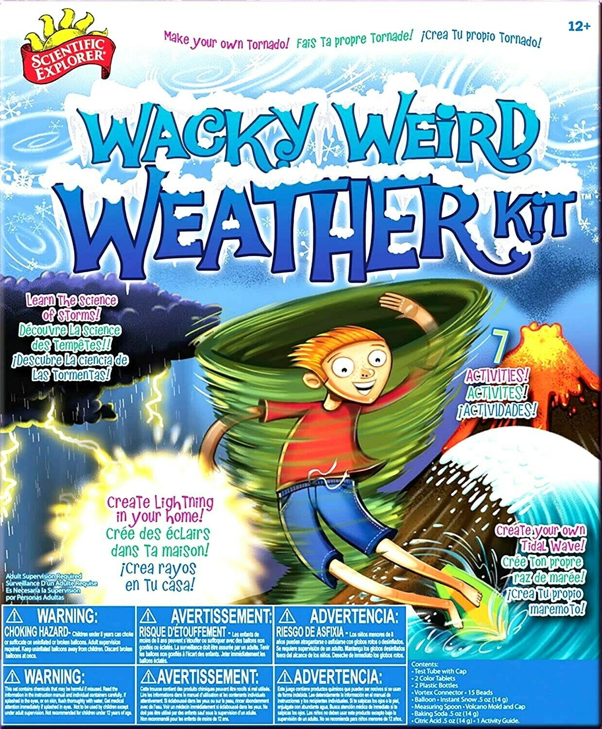 Kids Chemistry Set Educational Science Kit Experiment Lab Learning Toy ...