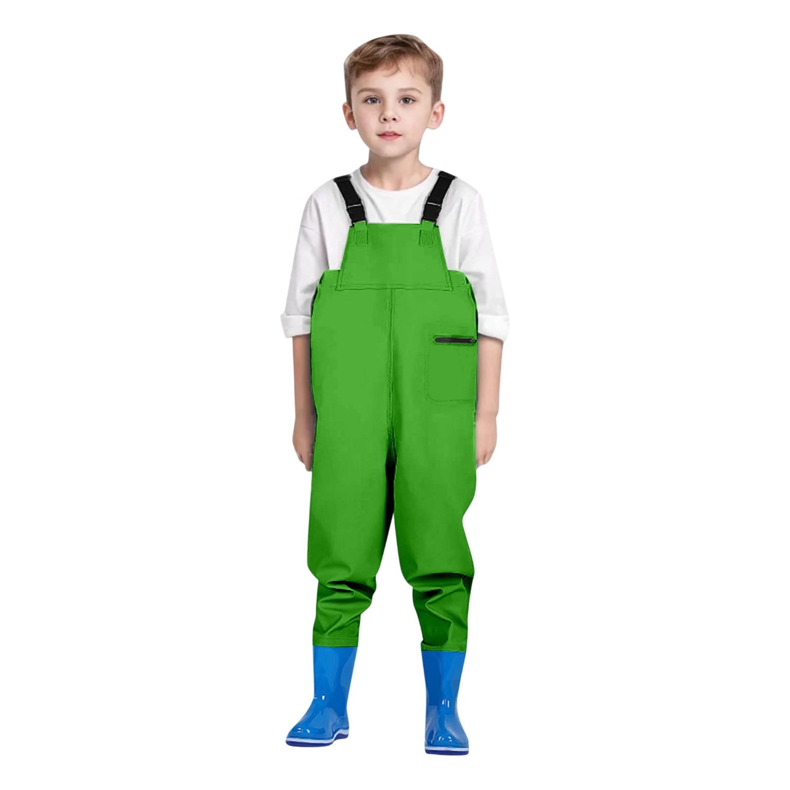 Kids Chest Waders For Boys Youth Fishing Waders With Boots Waterproof ...