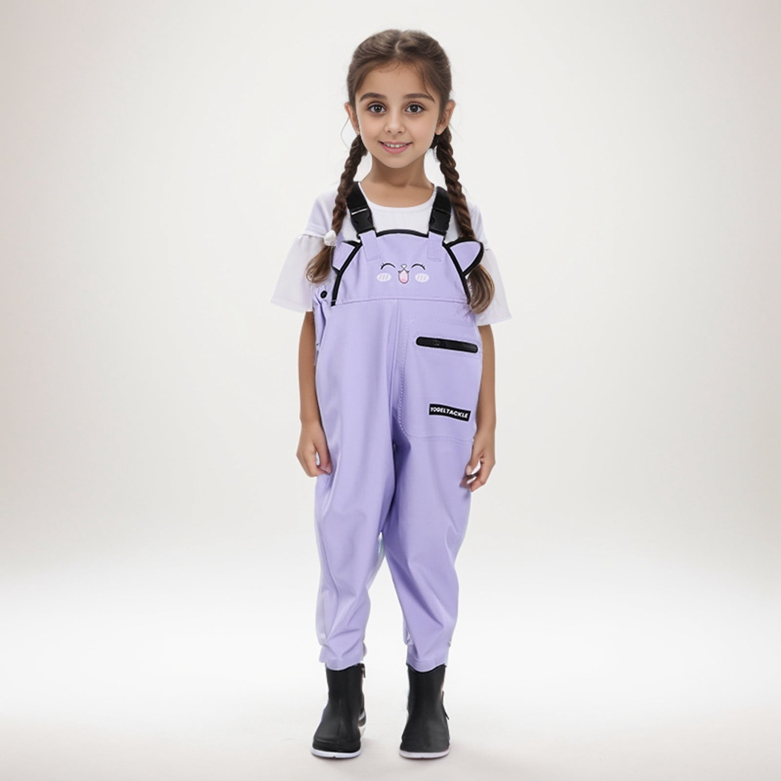 Kids Chest Waders for Girls Boys Fishing Youth Waders Wader Water Proof ...