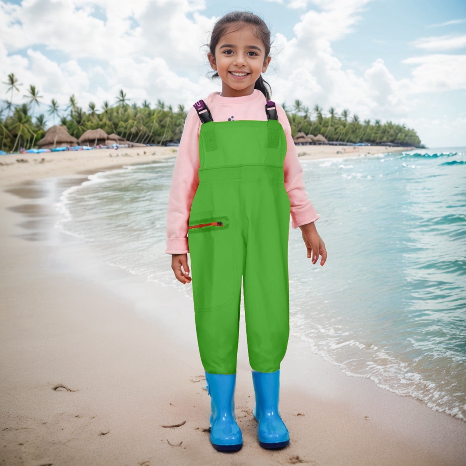 Kids Chest Waders for Girls Boys Youth Fishing Waders Fishing Youth ...