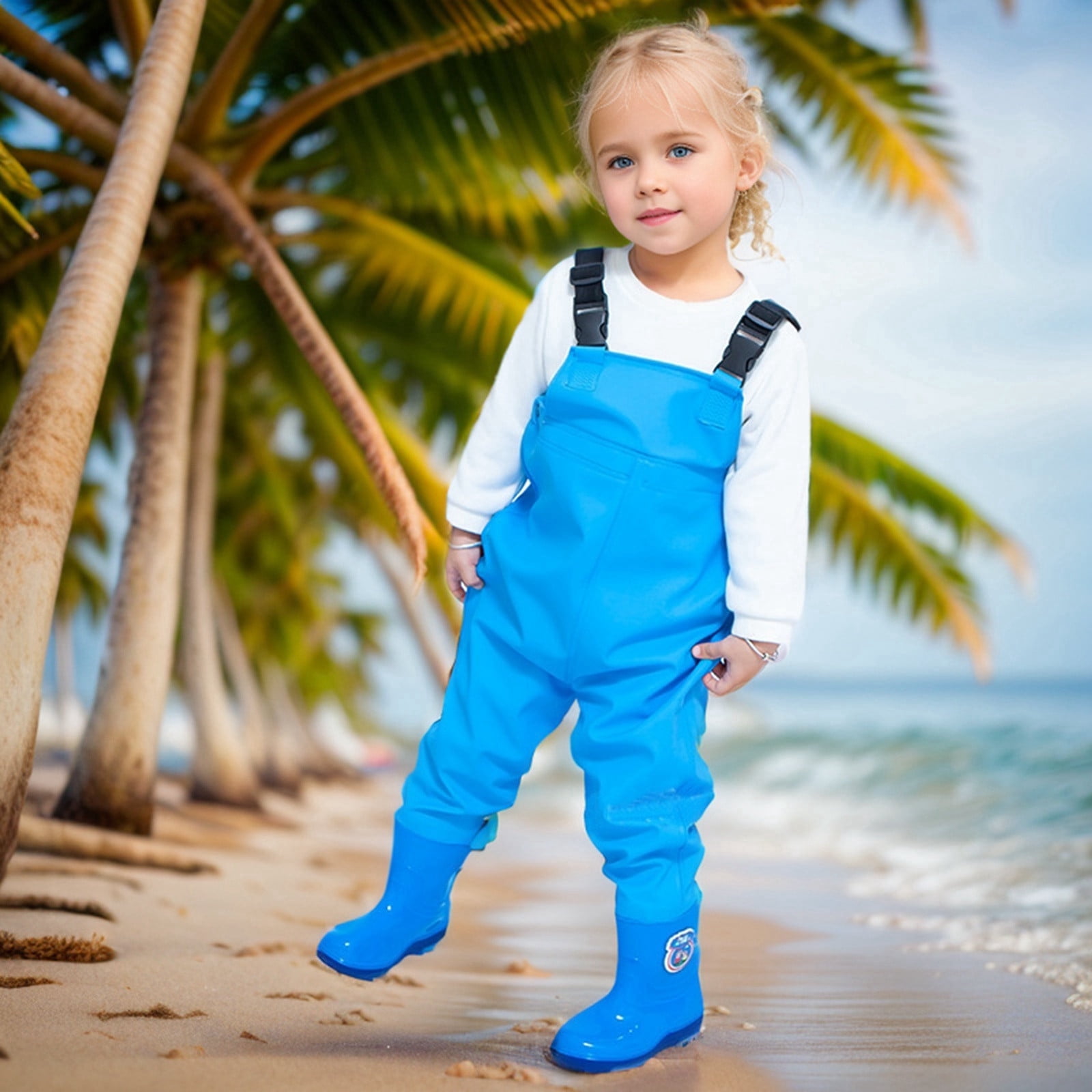 Kids Chest Waders for Girls Boys Youth Fishing Waders Toddler Children ...