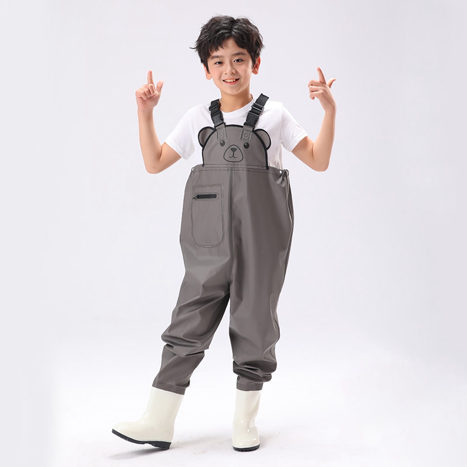 Kids Chest Waders for Girls Boys Youth Fishing Waders Toddler Children ...