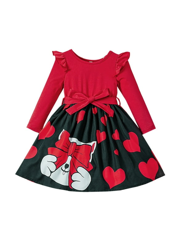 Girls Heart Dress