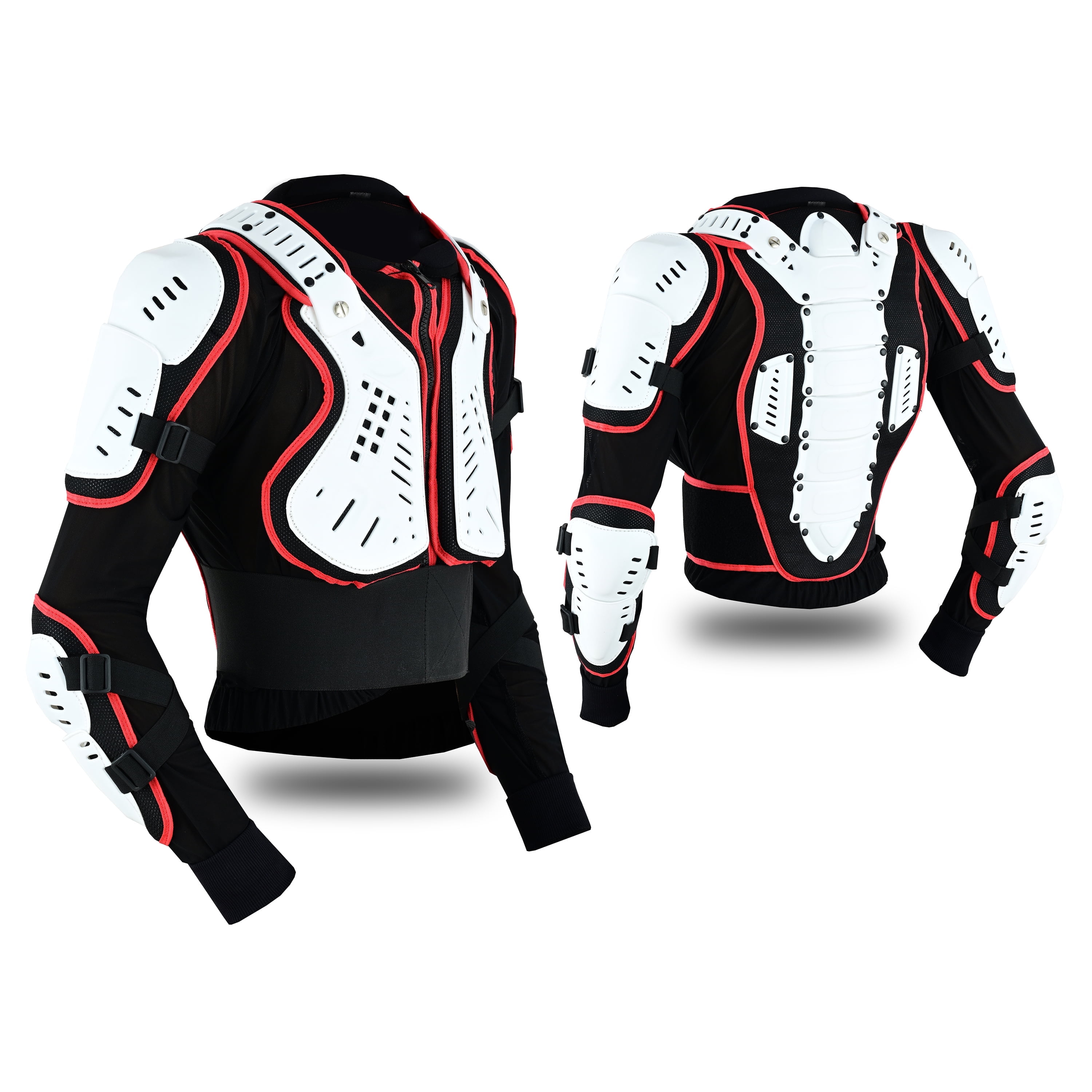 Kids Children Boys Girls Motorcycle Body Armour Jacket Dirt Bike Back ...