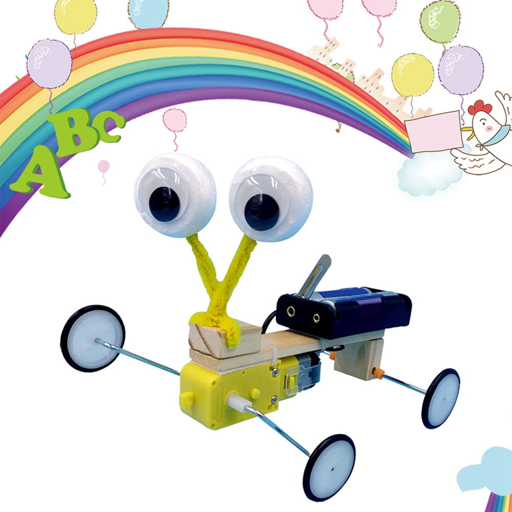Kids Children Electric DIY Reptile Robot Model Physical Experiment Toy ...