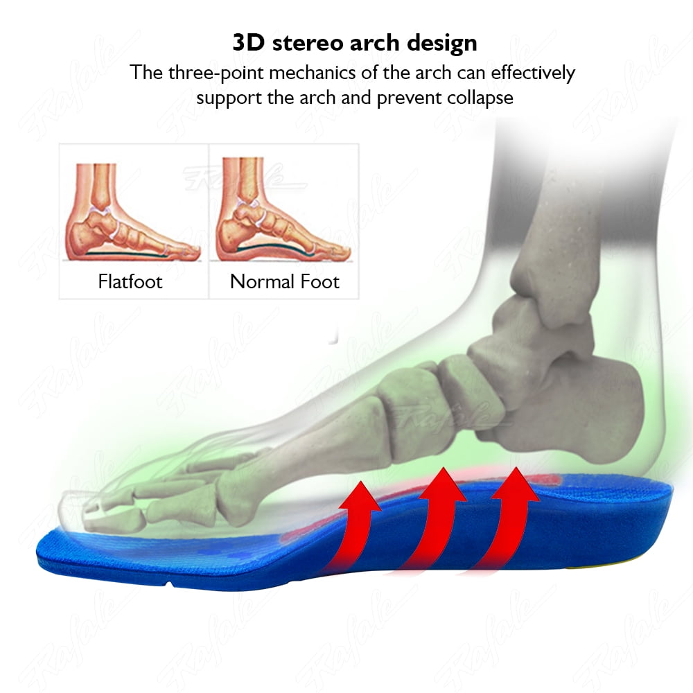 Kids Children Orthotics Insoles Correction Foot Care For Kid Flat Foot ...
