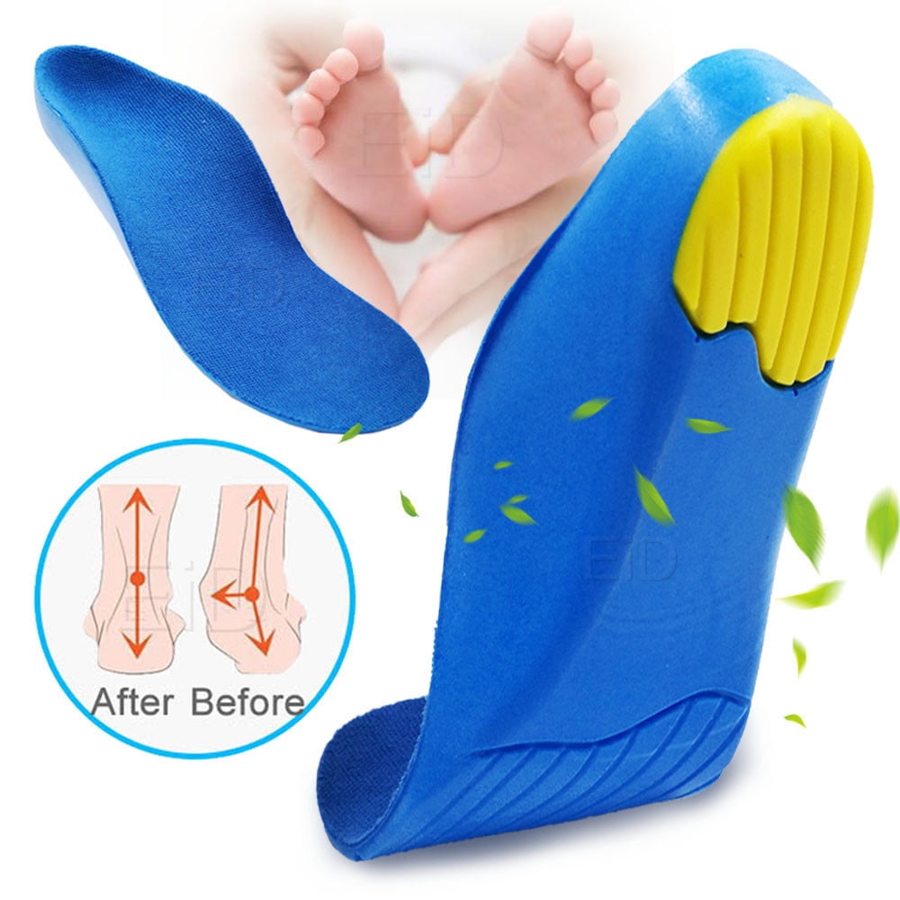 Kids Children Orthotics Insoles for Flat Feet Arch Support Correction ...