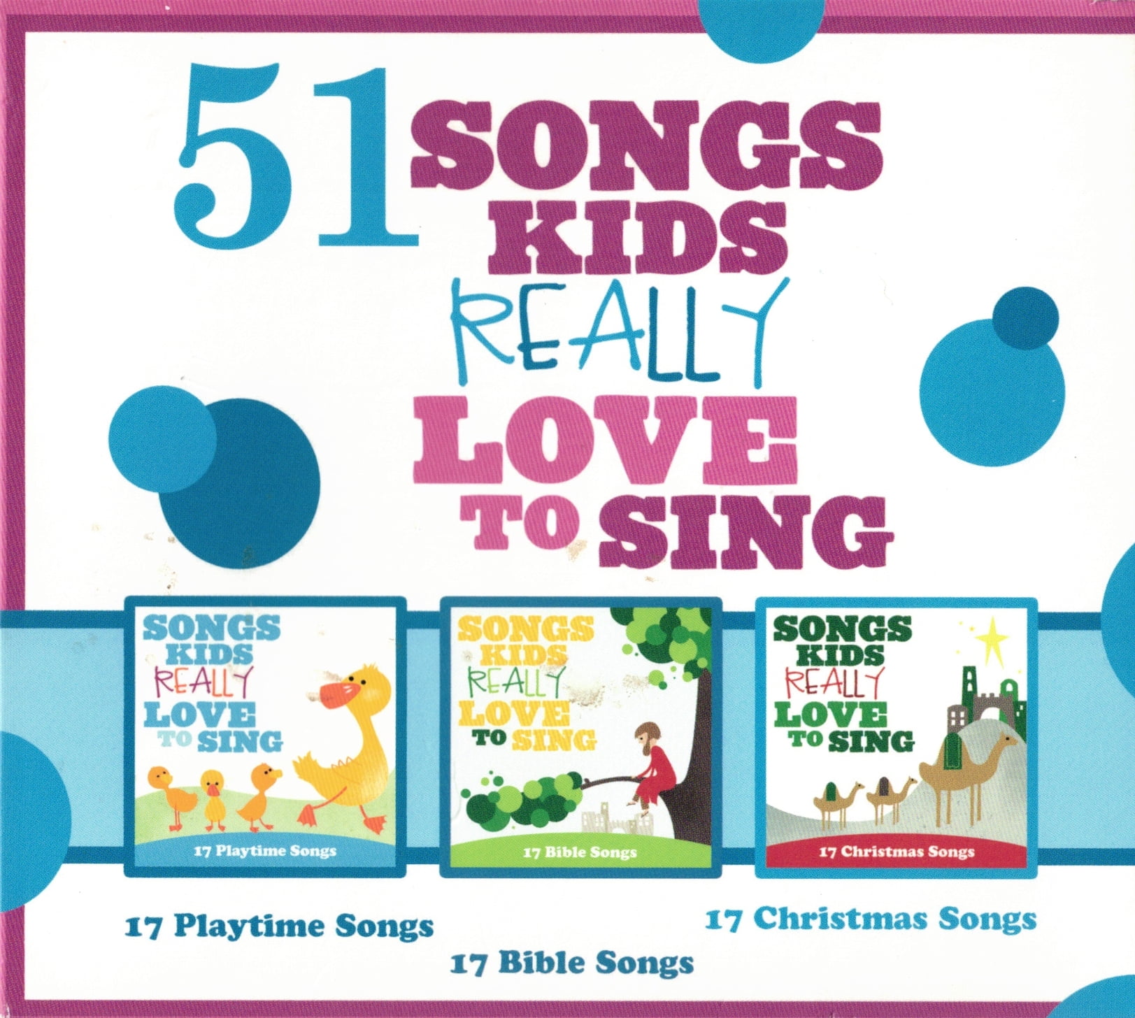 Kids Choir 51 Songs Kids Really Love To Sing (3CD) - Walmart.com