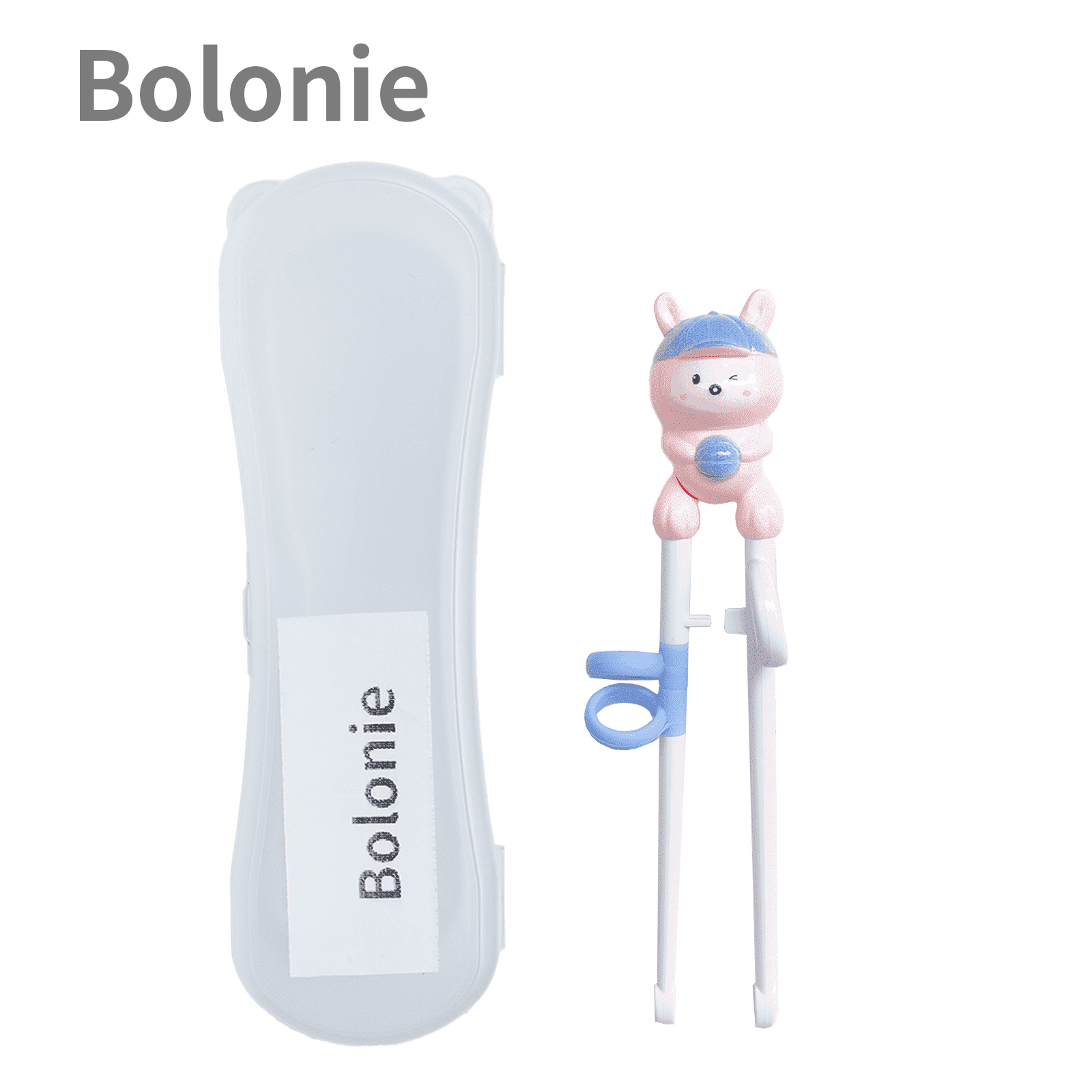 Bolonie Kids Chopsticks - Training Chopsticks for Kids, Cute Rabbit ...