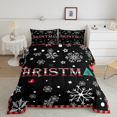 Green Essen Christmas Quilts Twin Christmas Tree Bedspread Lightweight ...
