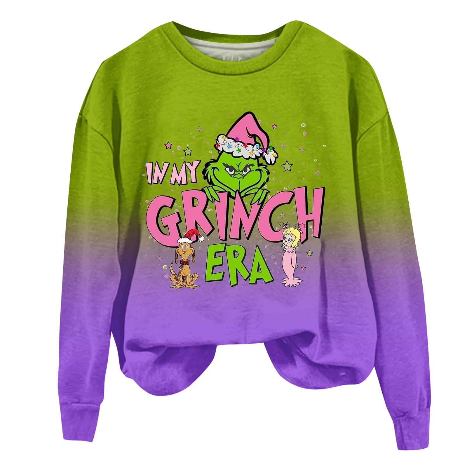 Kids Christmas Grinch Sweater Top Green Haired Grinch 3D Hoodie ...