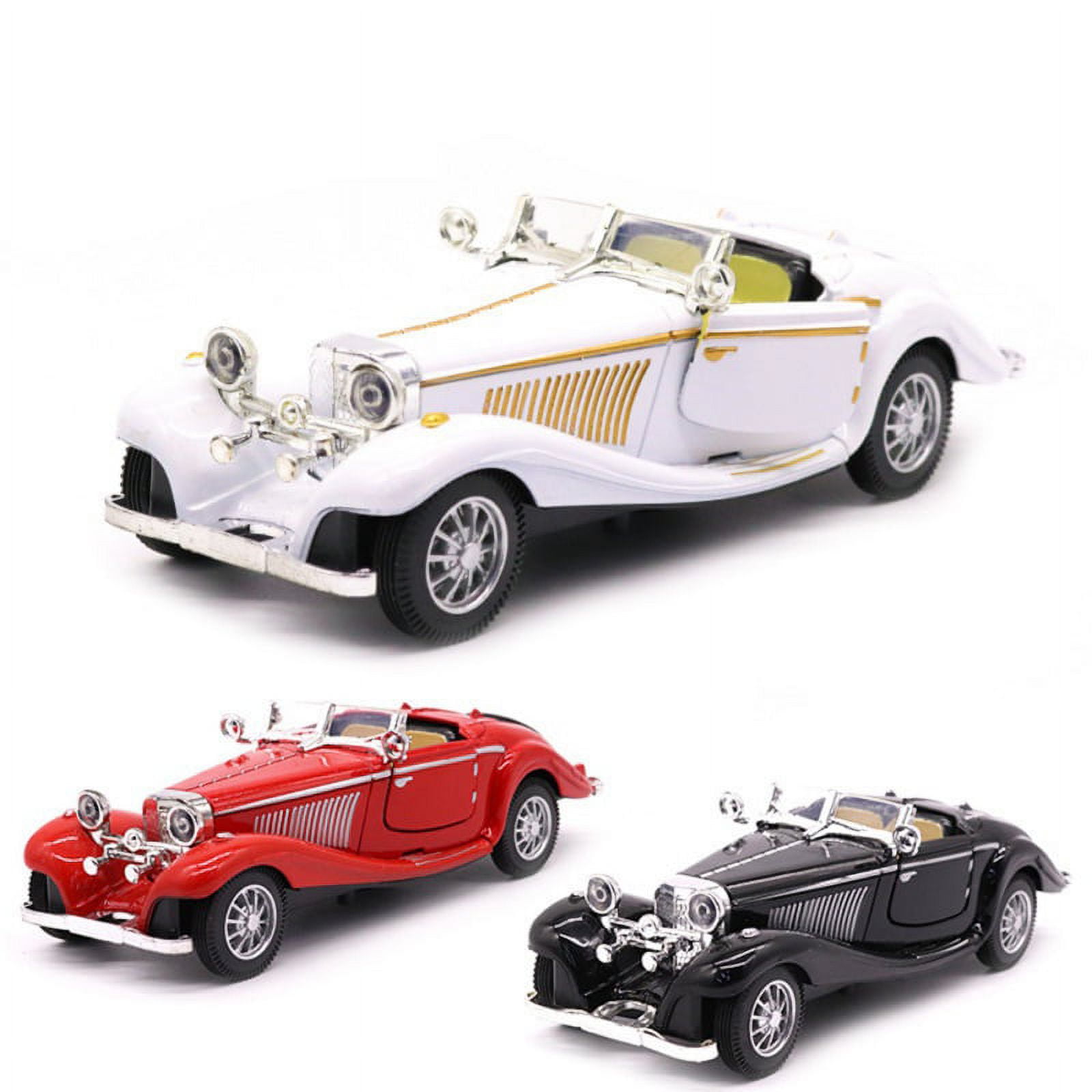 Kids Classic Car Toys Boys Alloy Vintage Cars Model Desktop Ornaments ...
