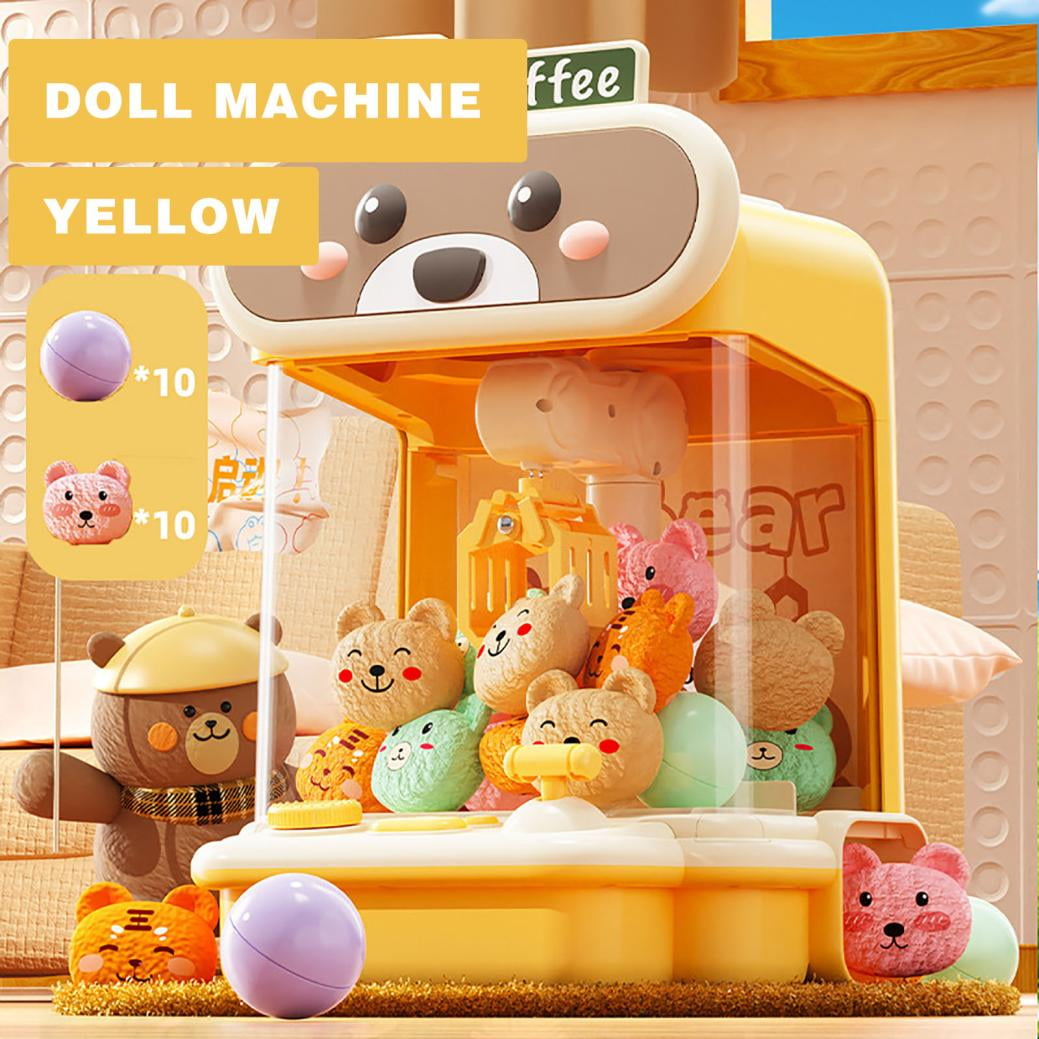 Kids Claw Machine, Mini Candy Vending Grabber, Prize Dispenser Toys for ...