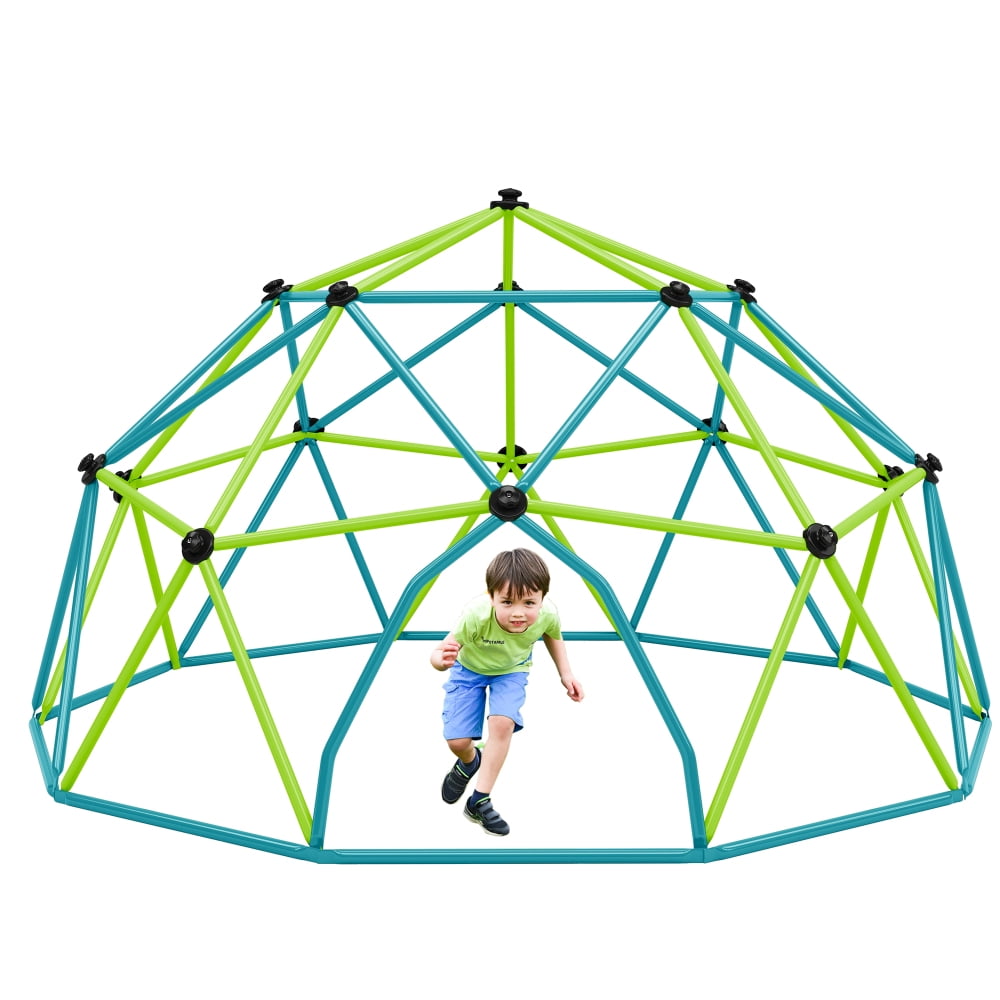 Kids Climbing Dome Tower 13 ft Jungle Gym Geometric Playground Dome ...