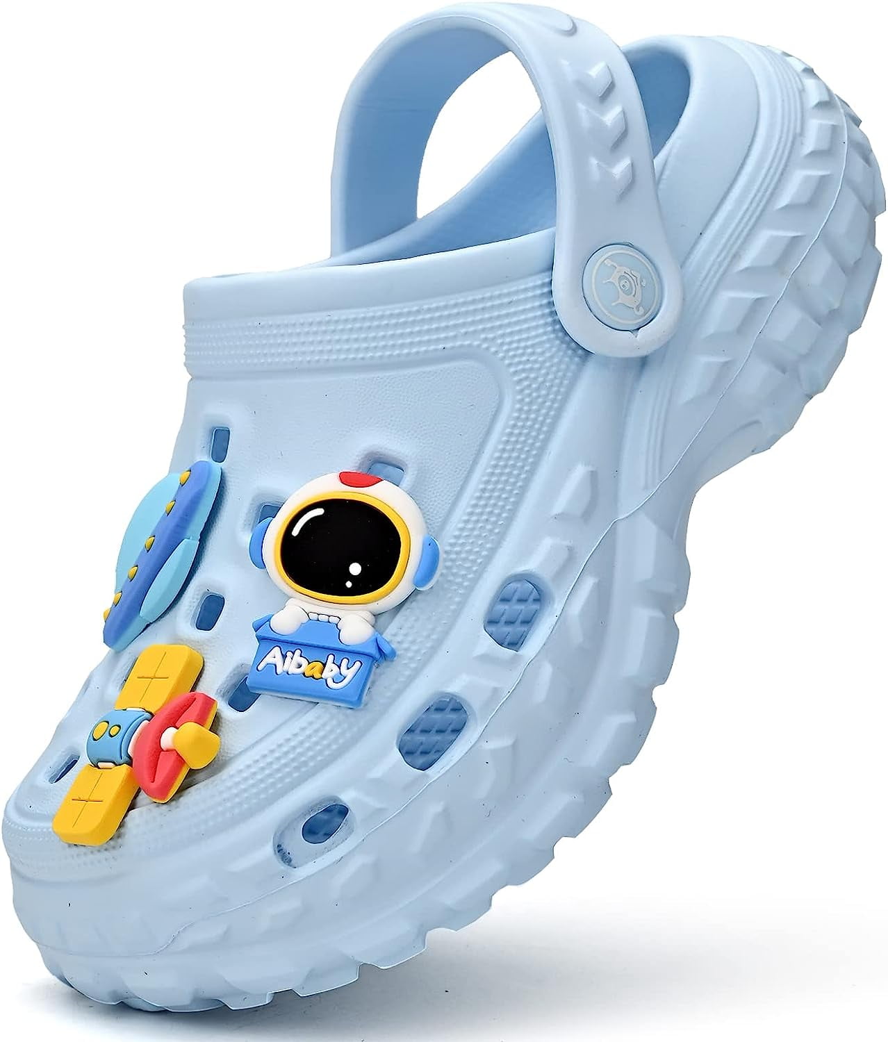 Kids Clogs Cartoon Boys Girls Garden Clogs Slip on Water Shoes Beach ...