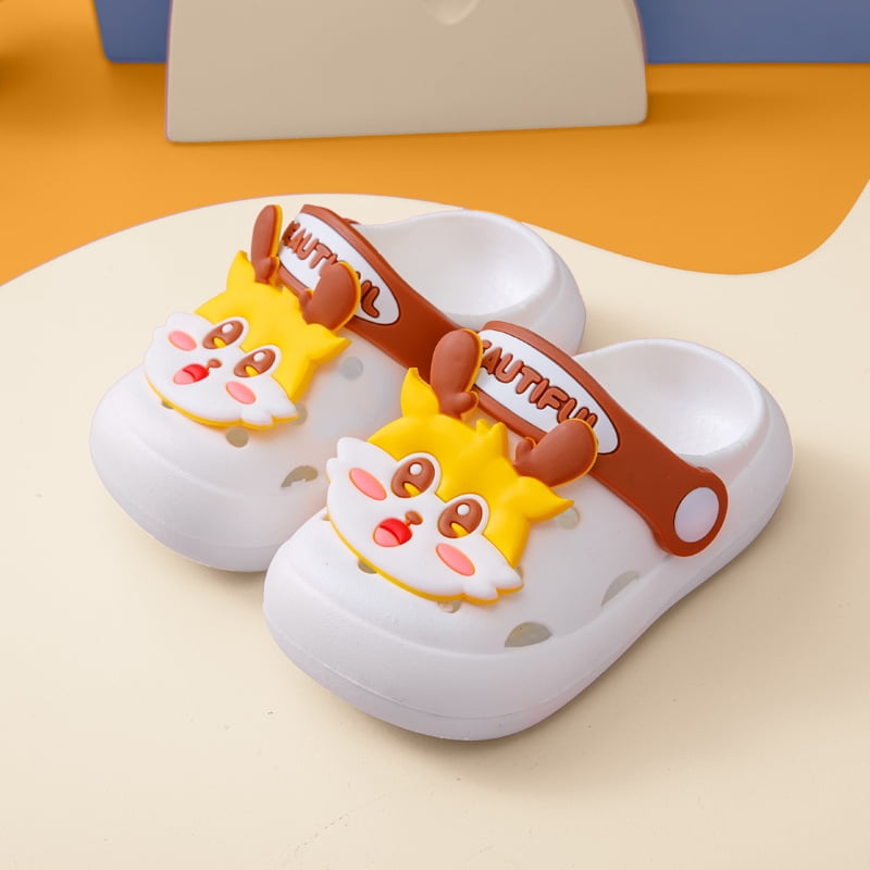 Kids Clogs Garden Shoes Girls Boys Lightweight Beach Pool Shower Slip ...