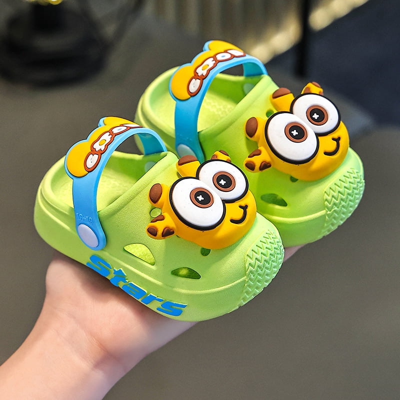 Kids Clogs Garden Shoes Girls Boys Lightweight Beach Pool Shower Slip ...