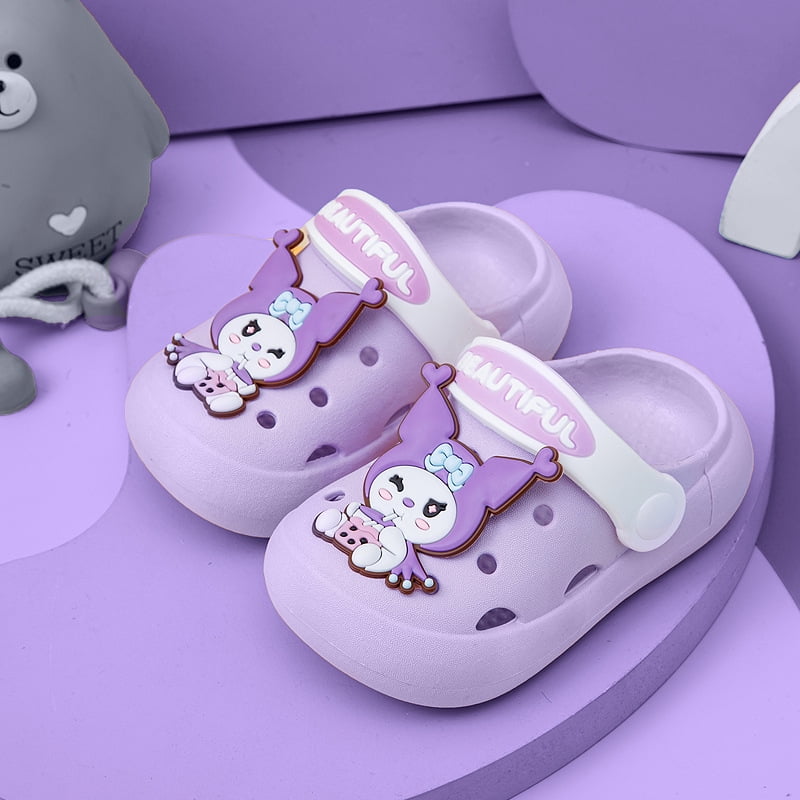 Kids Clogs Garden Shoes Girls Boys Lightweight Beach Pool Shower Slip ...