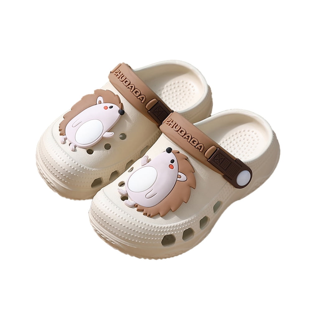 Kids Clogs Garden Shoes Girls Boys Lightweight Beach Pool Shower Slip ...