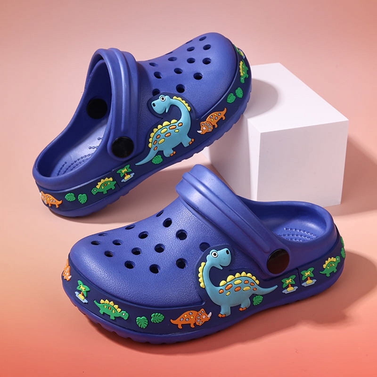 Kids Clogs Garden Shoes Girls Boys Lightweight Beach Pool Shower Slip ...