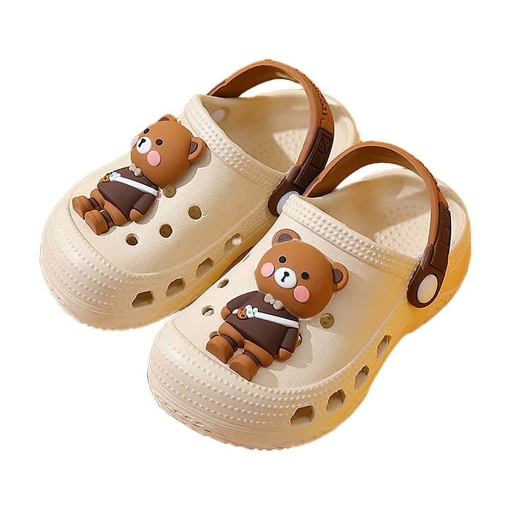 Kids Clogs Garden Shoes Girls Boys Lightweight Beach Pool Shower Slip ...