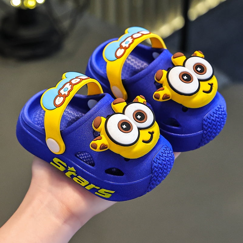 Kids Clogs Garden Shoes Girls Boys Lightweight Beach Pool Shower Slip ...