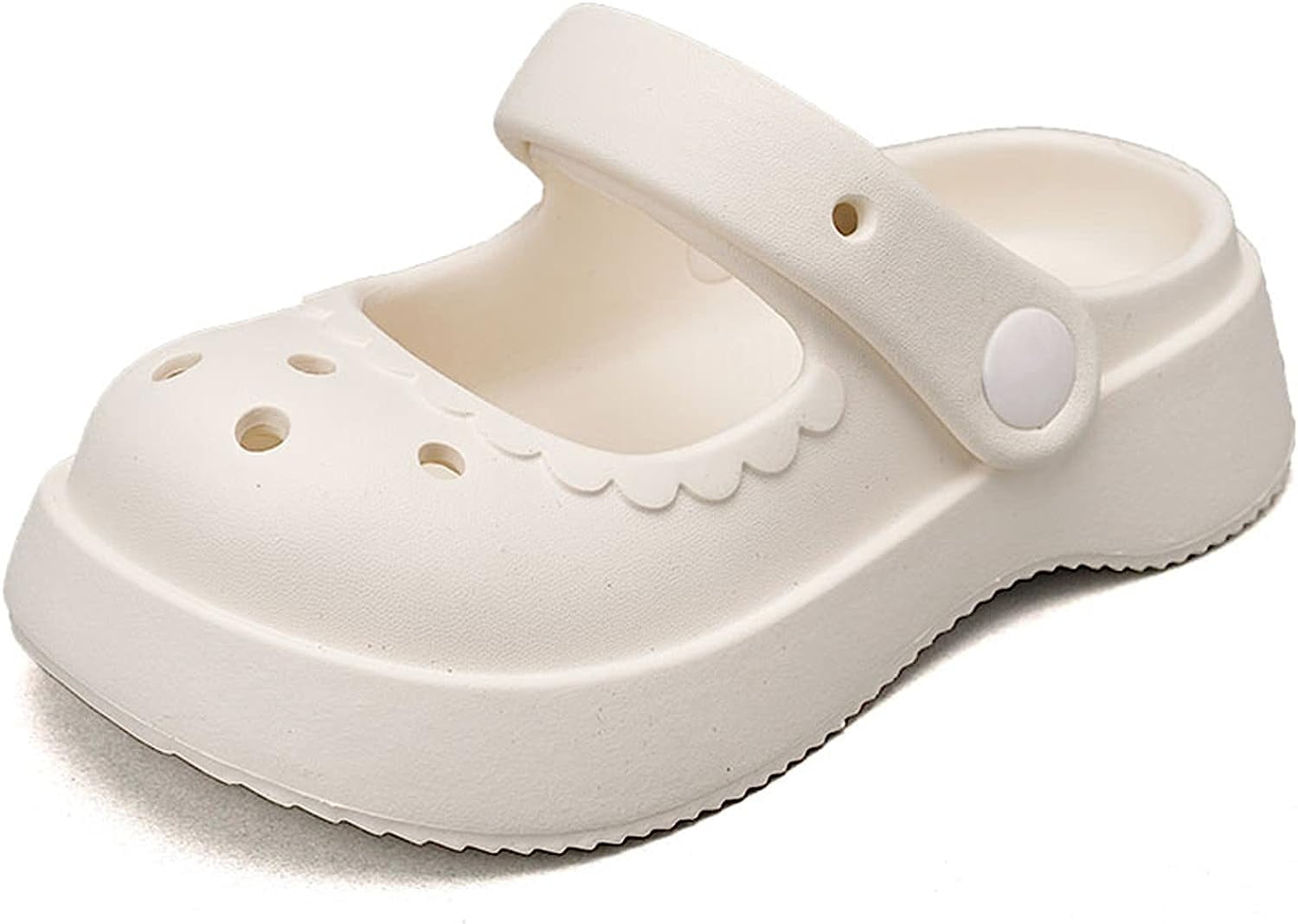 Kids Clogs Girls Garden Shoes Breathable Slip on Slides Sandals Summer ...