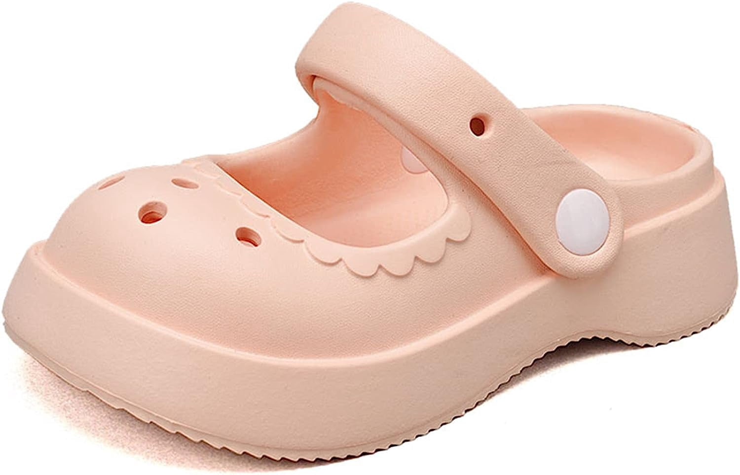 Kids Clogs Girls Garden Shoes Breathable Slip on Slides Sandals Summer ...