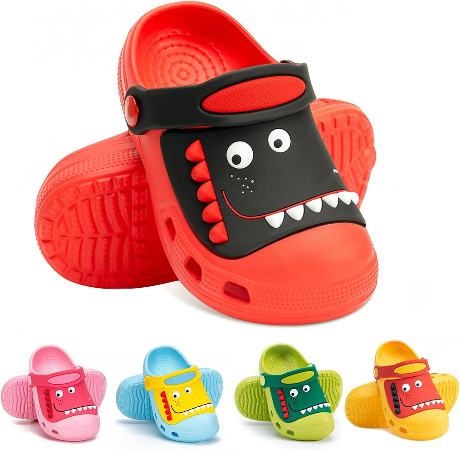 Kids Clogs Unisex Kids Sandals Shoes Summer Slippers Beach Pool Toddler ...