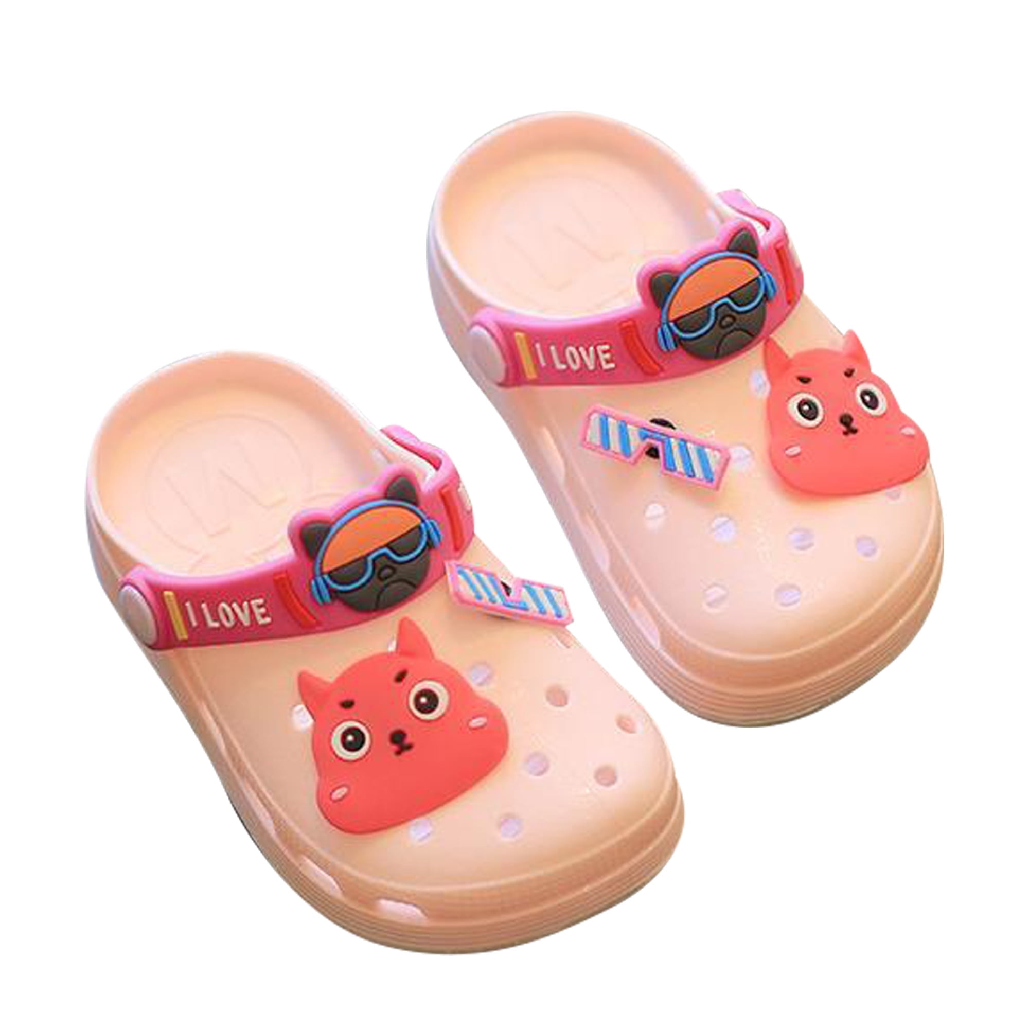 Kids' Light-Up Garden Clogs Shoes Boys Girls - Fun Summer Sandals for ...