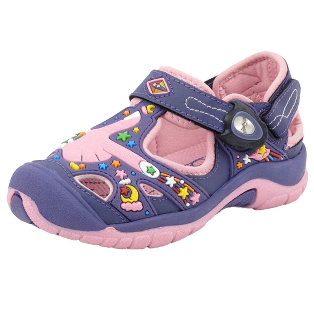 Kids Closed Toe Sandals for Boys & Girls : SNAP LOCK Closue, Waterproof ...