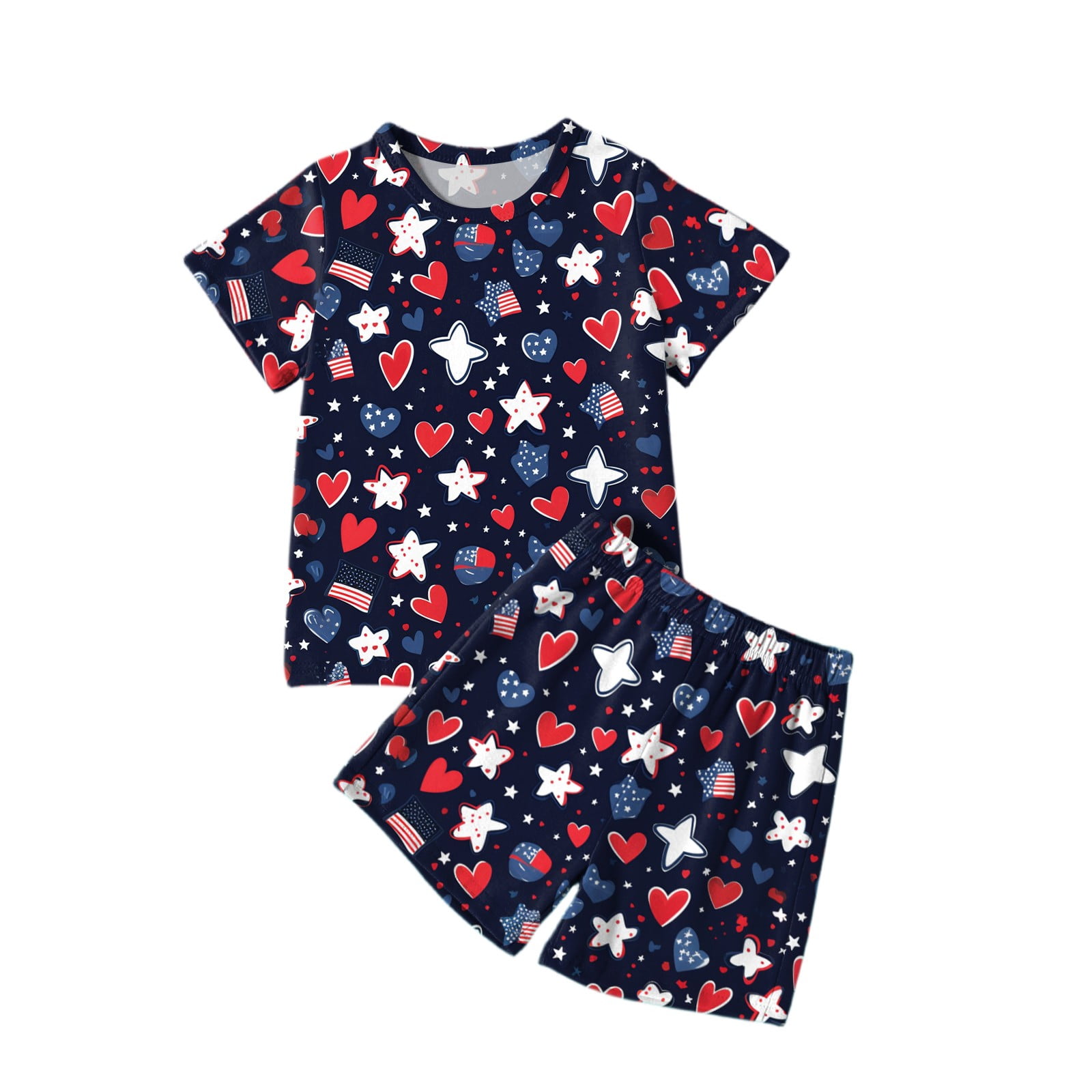 Kids Clothes Girls Size 10-12 Trendy Preppy Cute Summer, Fourth Of July ...