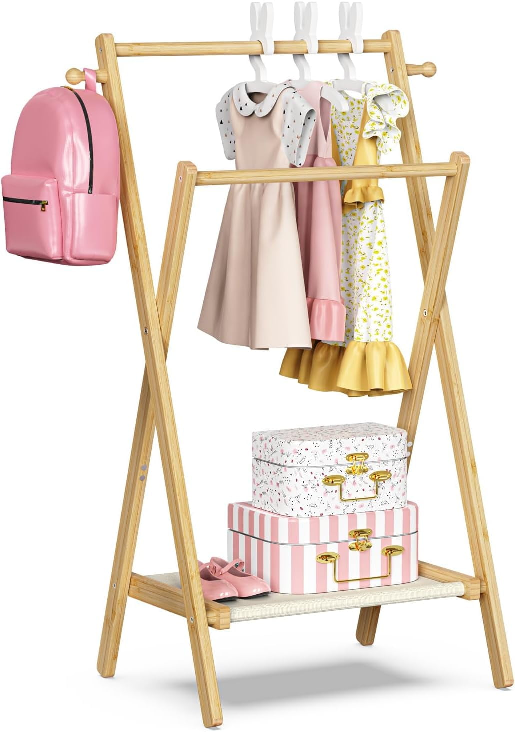 Kids Clothing Rack, Small Clothes Rack for Toddler Pets, Kids Dress Up ...