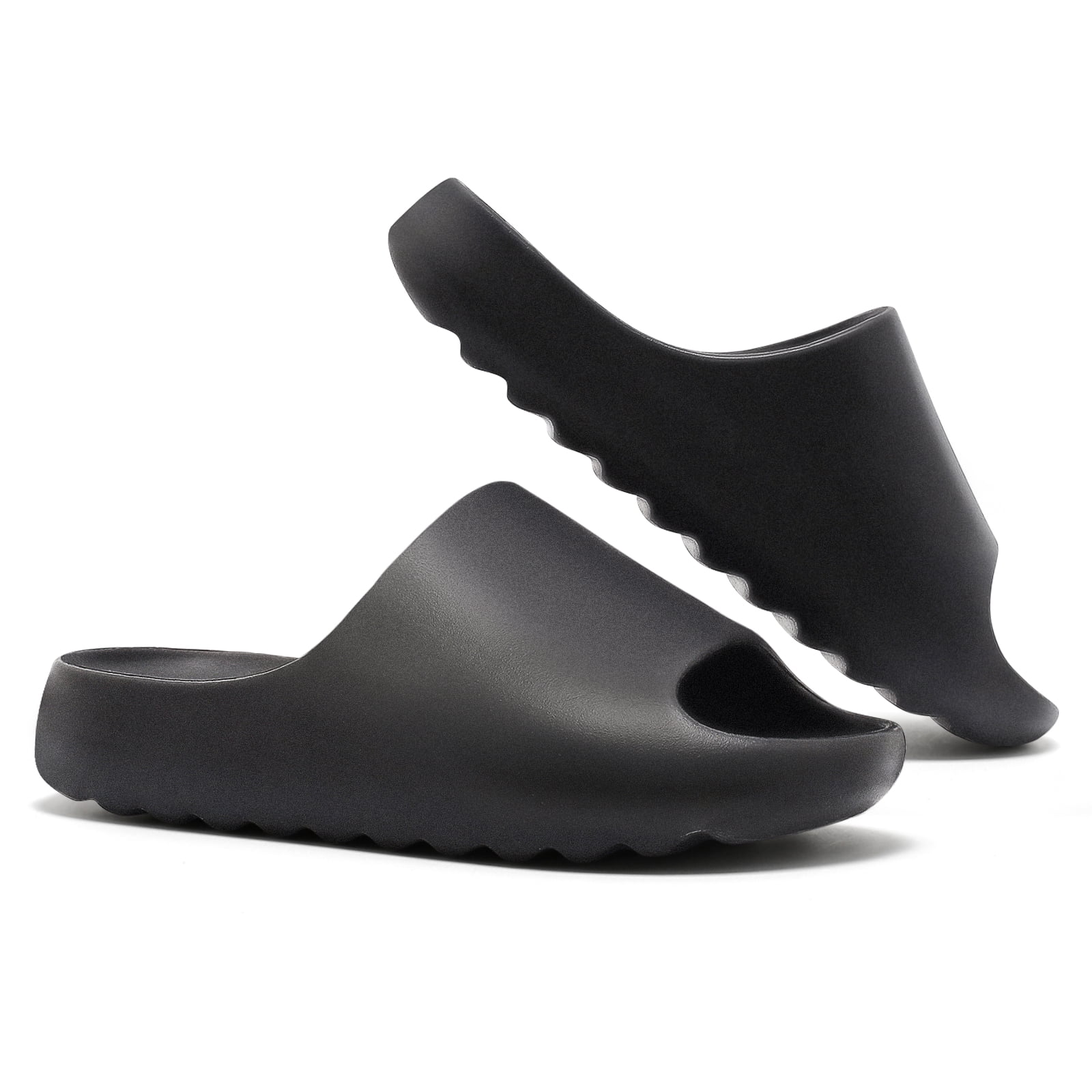HSBDNZQ Kids Cloud Slides Boys Girls Pillow Slippers – Slip-On Slide ...