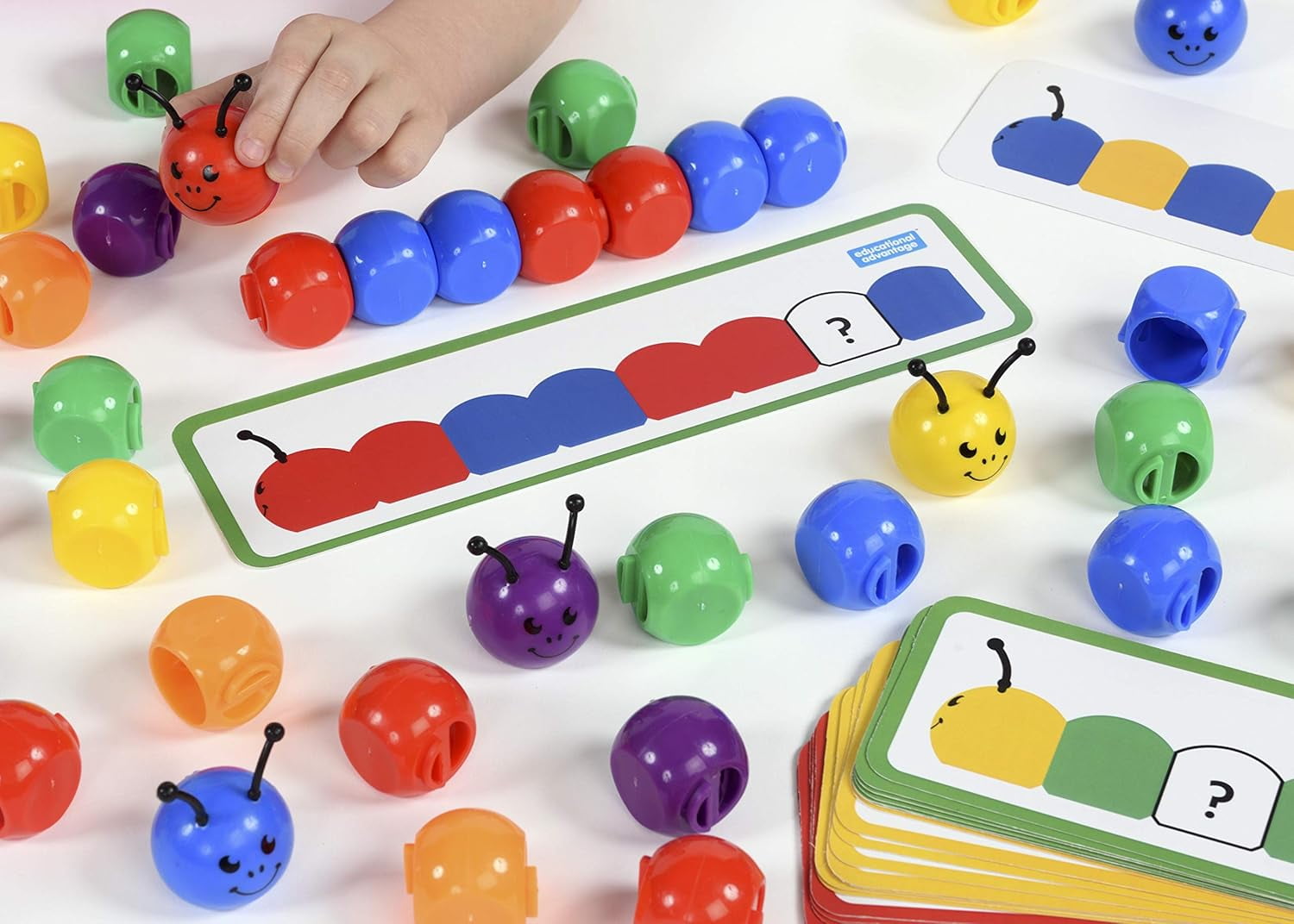 Kids Color Sequencing Bugs in Multicolored - Sorting Math Learning Toy ...