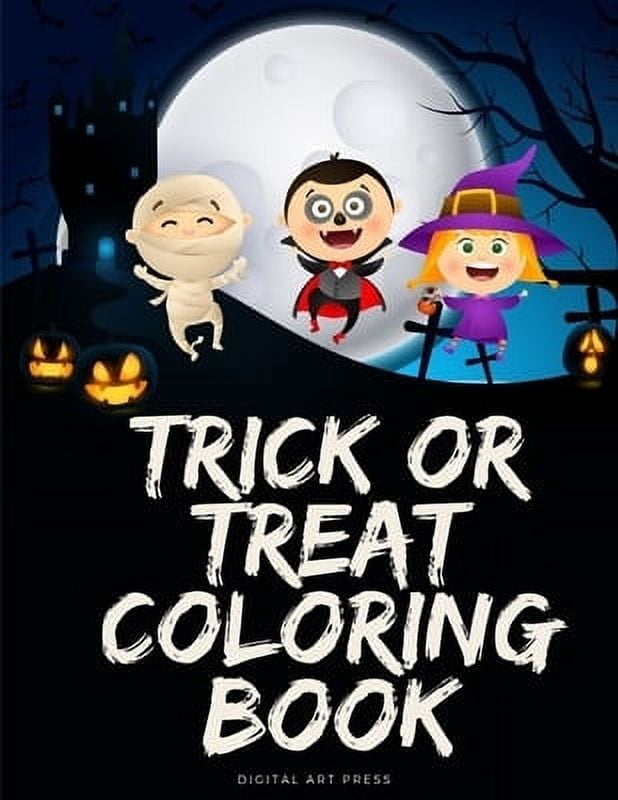 Kids Color: Trick Or Treat Coloring Book : Coloring pages for kids ...