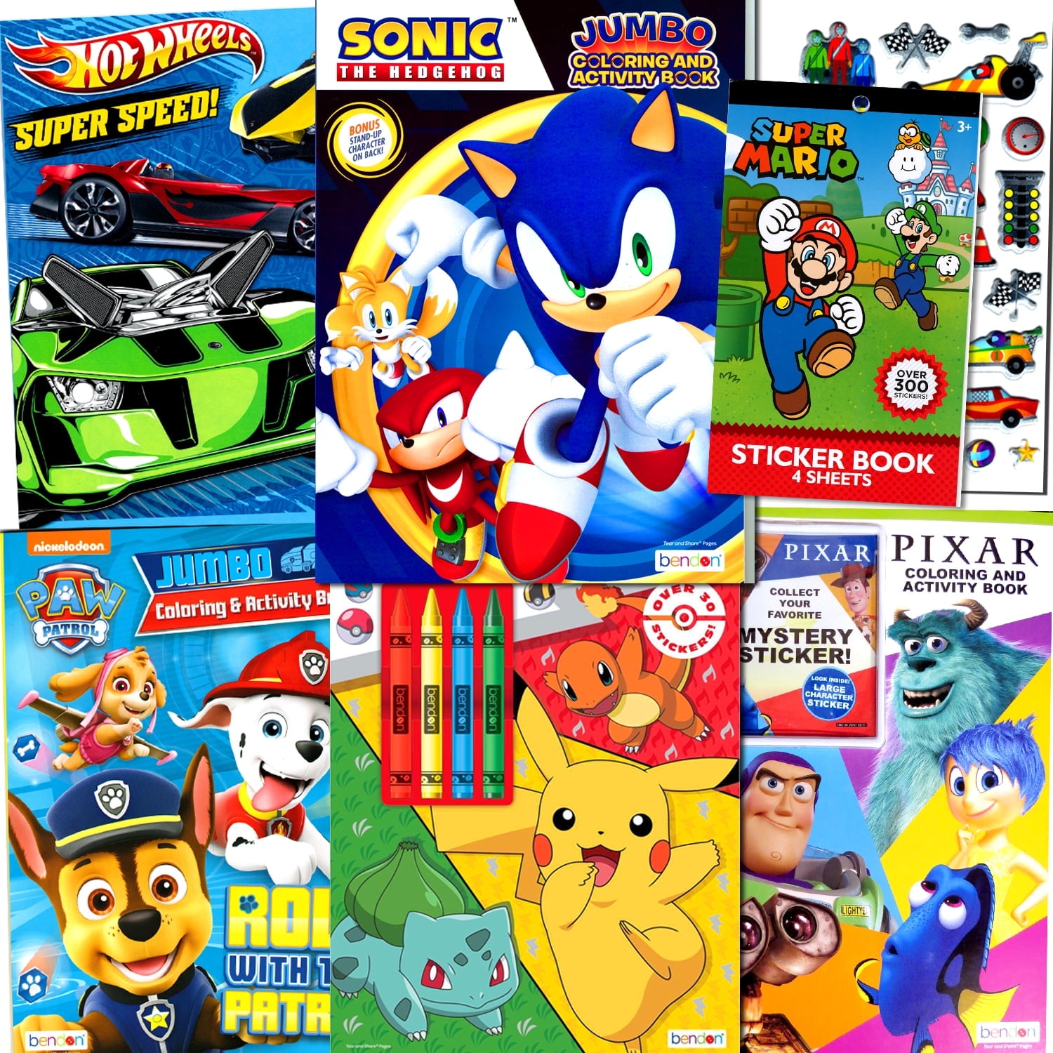 Kids Coloring & Activity Books for Boys, (Paperback) - Walmart.com