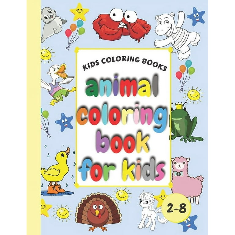 large simple coloring pages for toddlers