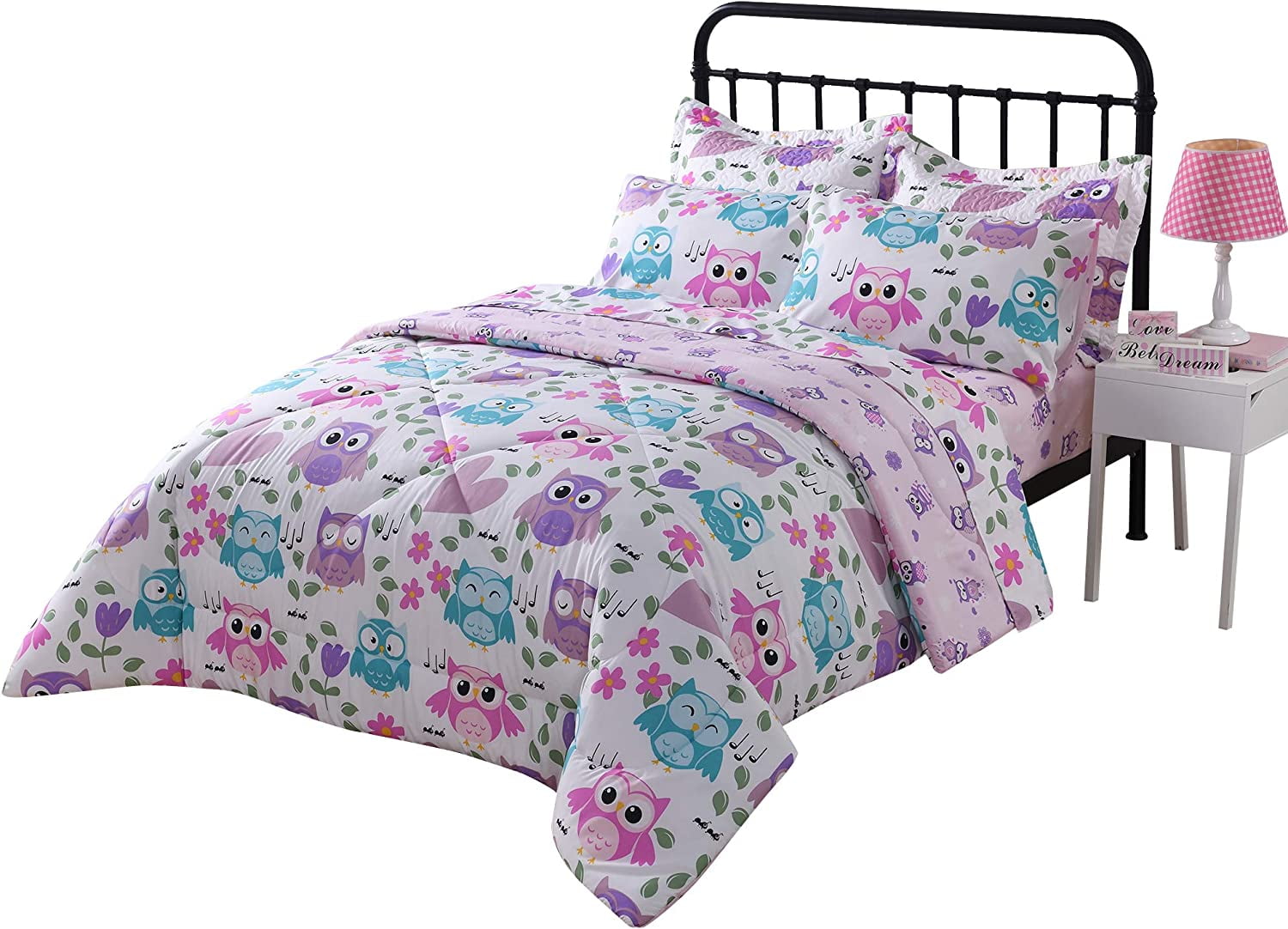 Kids Comforter Set Girls Comforter Set Kids Bedding Set Include Sheet ...