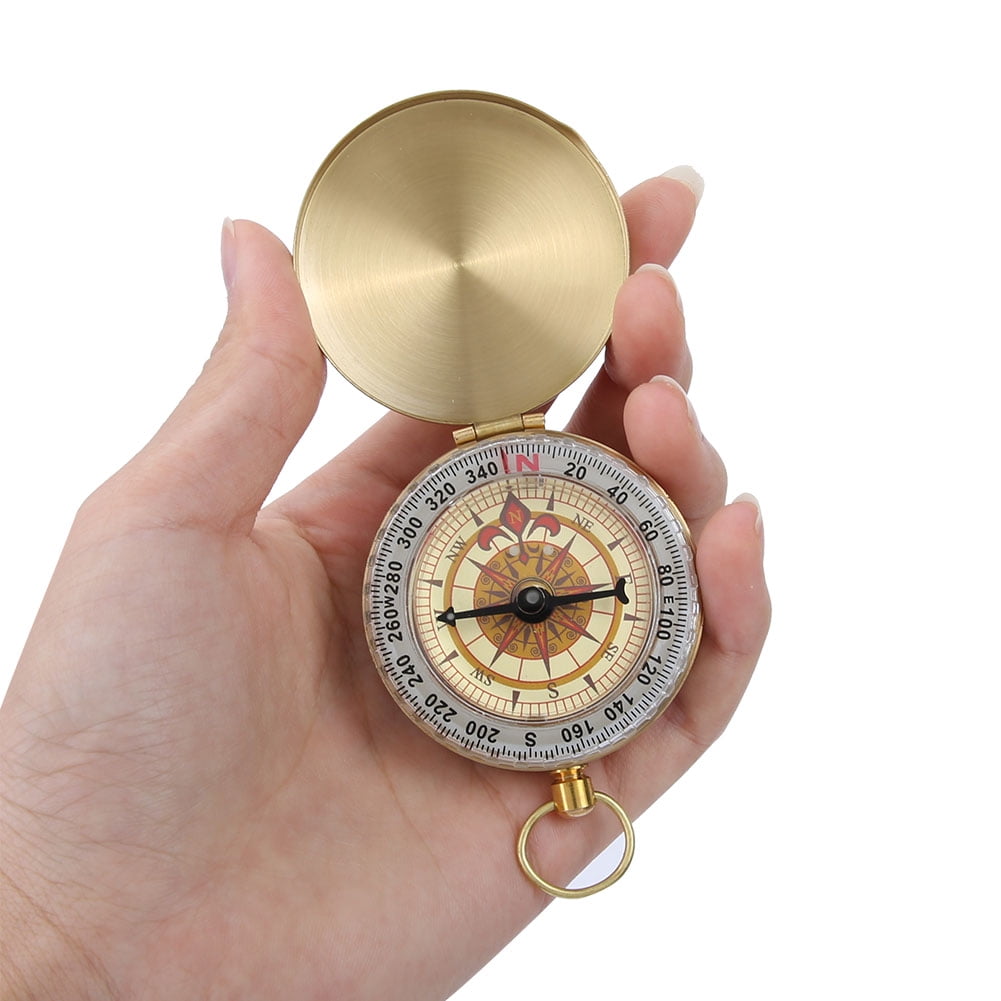 Kids Compass, Pocket Compass Luminous Design Waterproof With Lanyard ...