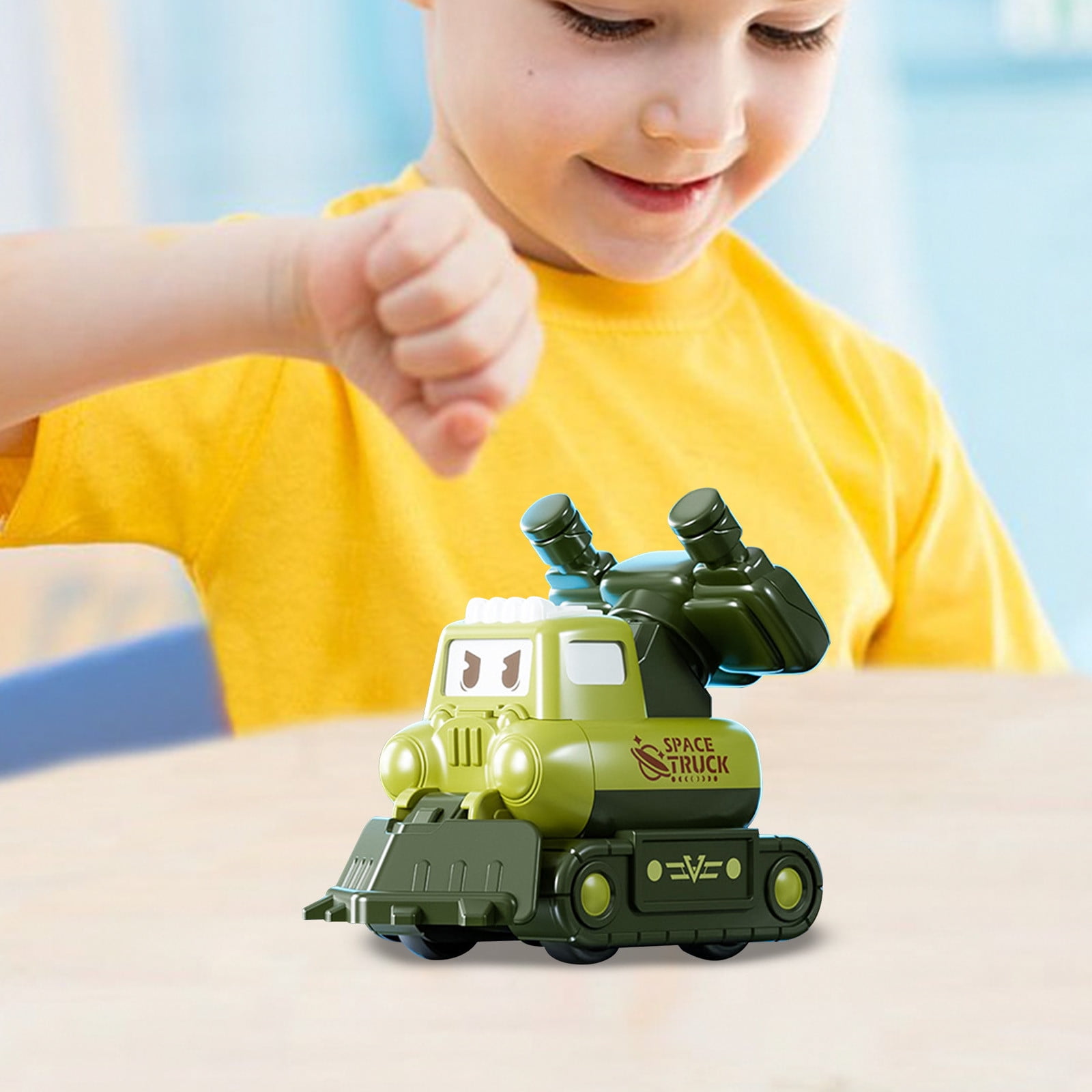 Kids Construction Toys Truck Set, Boys Engineering Vehicle Playset ...