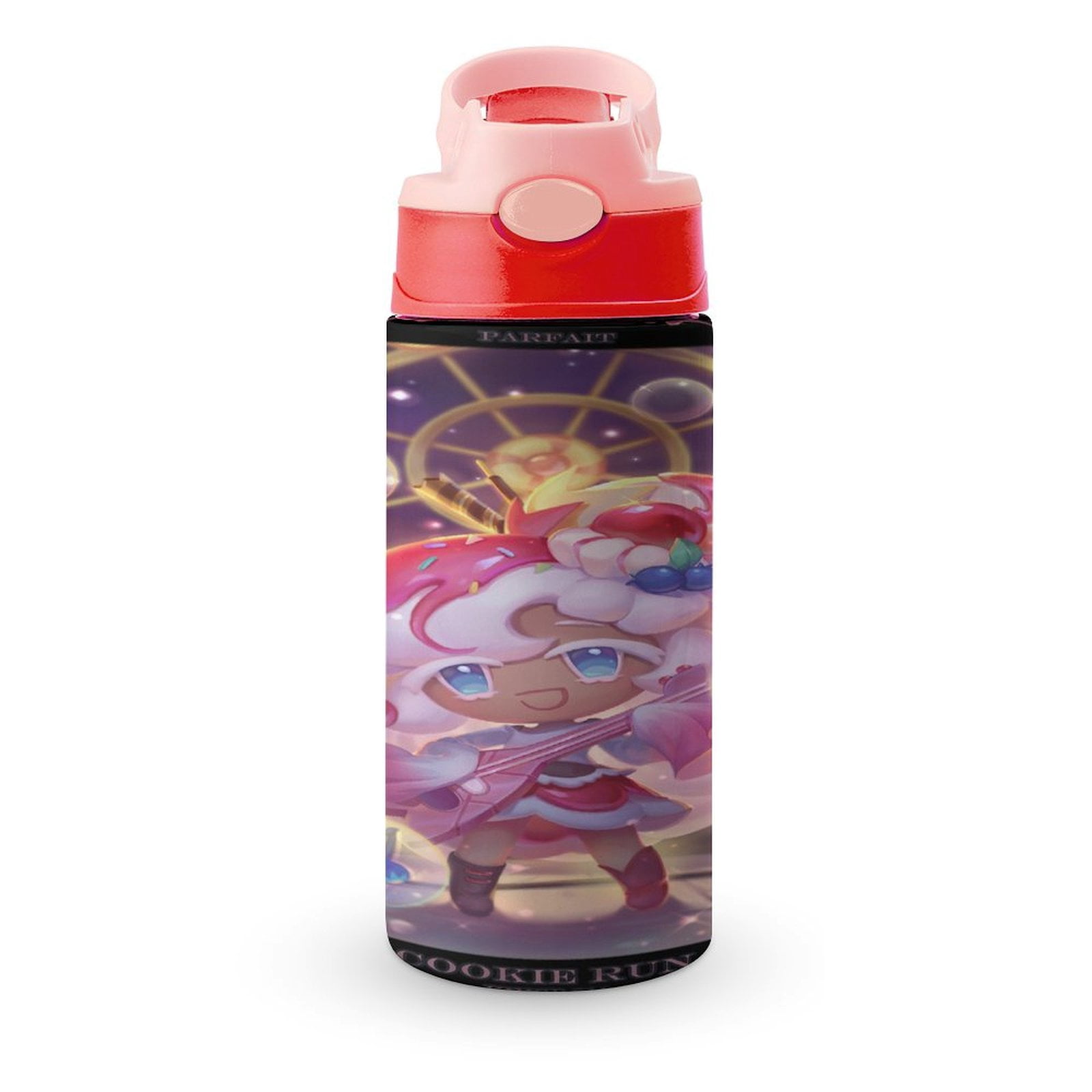 Kids Cookie Run Kingdom Water Bottle with Straw Lid Vacuum Insulated ...