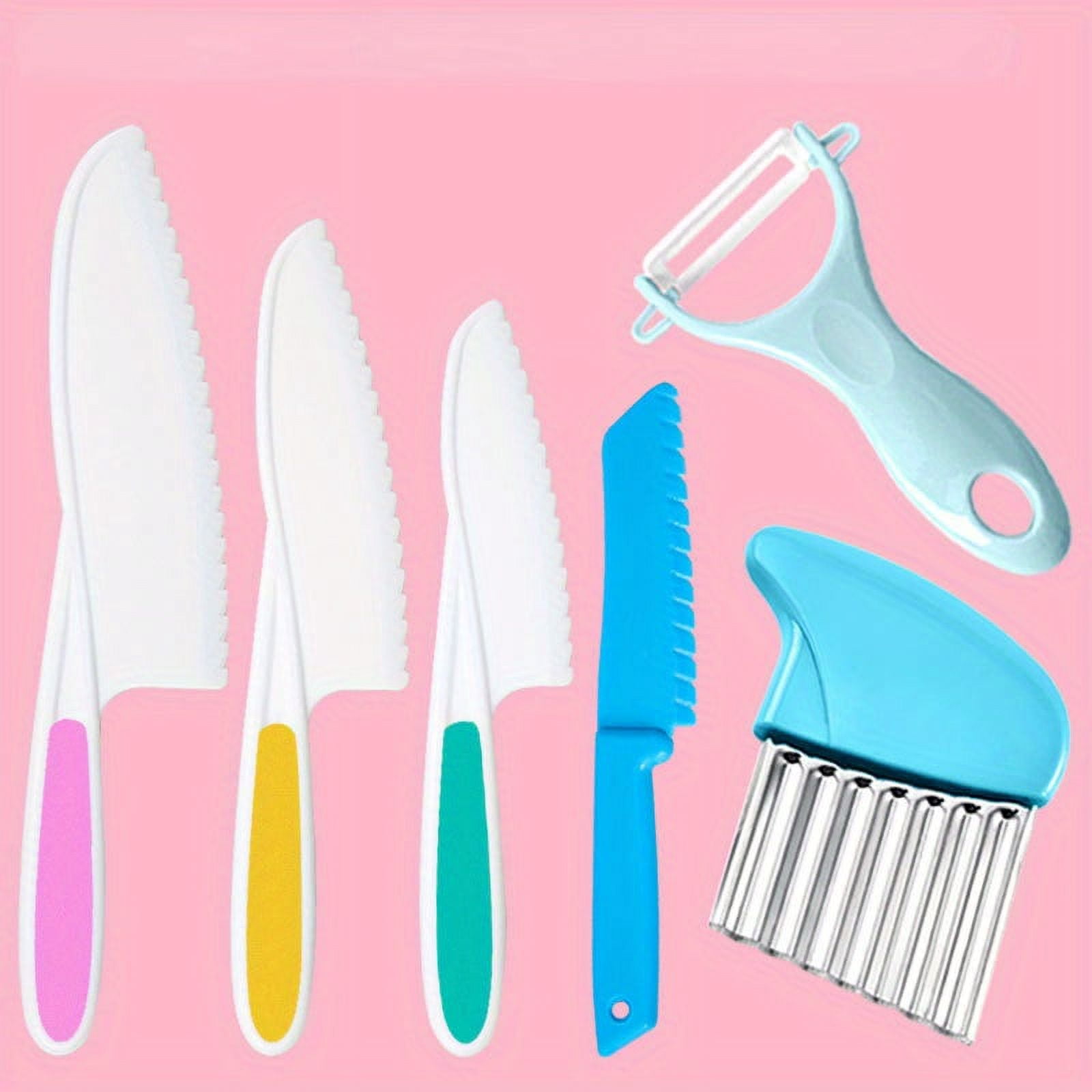 1set, Cooking Cutter Set Fruit Knife Toddler Kitchen Cutter Cooking ...