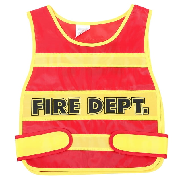 Kids Cosplay Firefighter Vest Toddler Firefighter Costume Children ...
